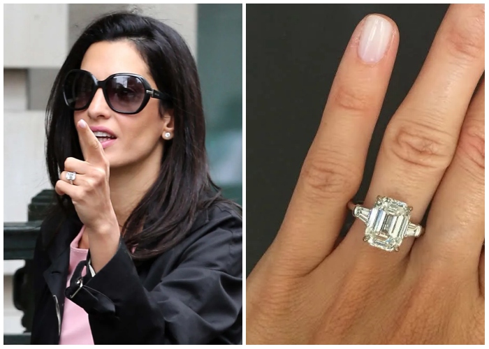 52 Celebrities' Engagement Rings Ranked from Modest to Over the Top ...